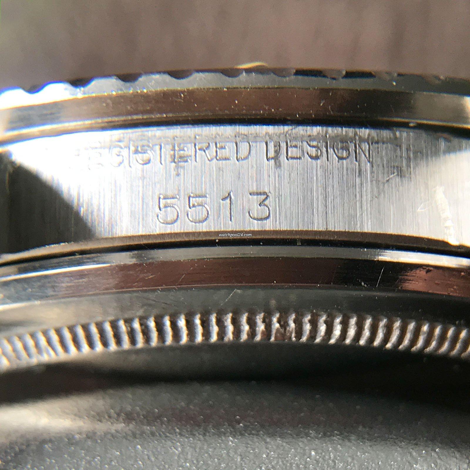 Vintage Rolex Submariner 5513 Box and Papers sold on watchPool24