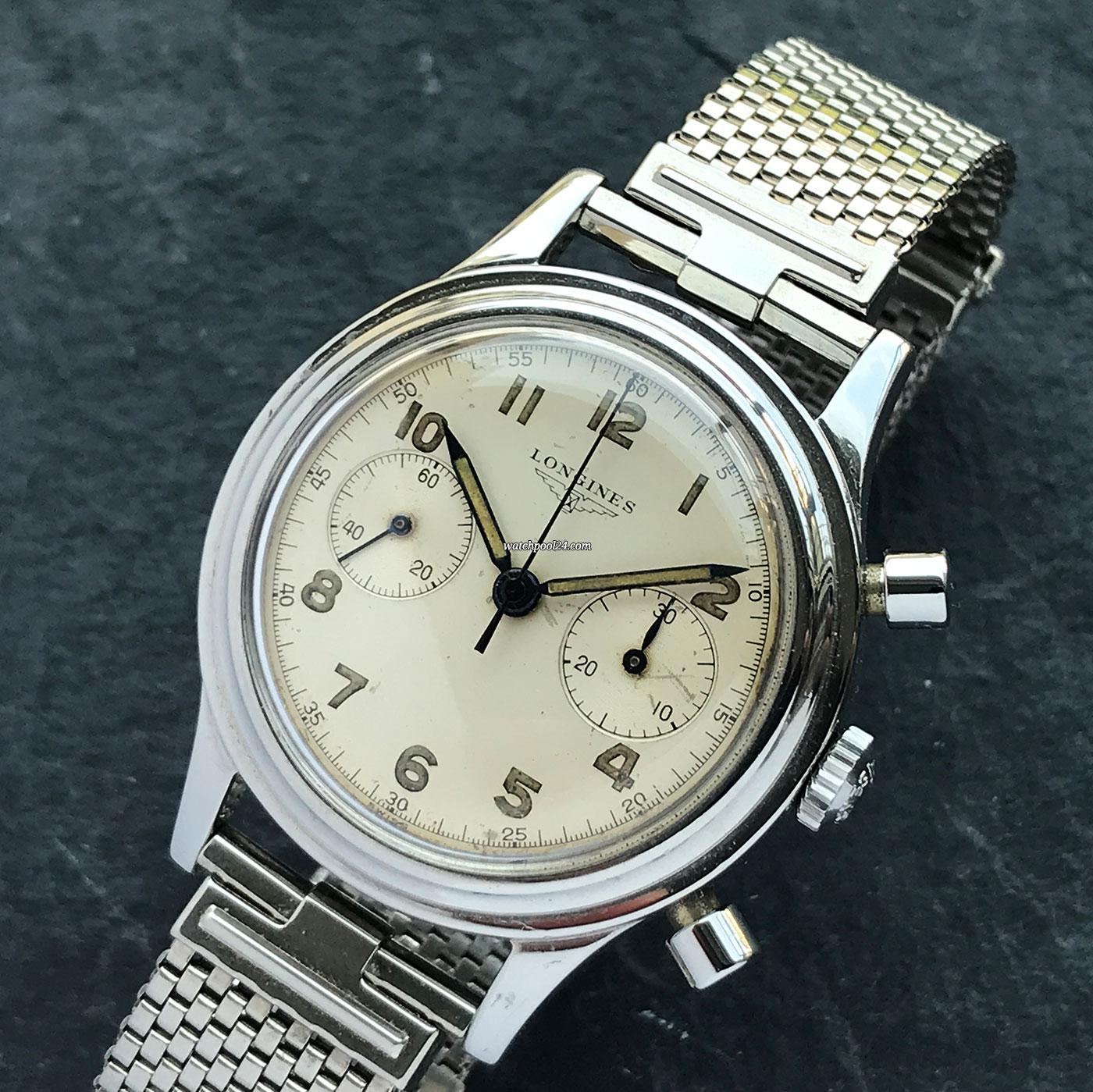 Vintage Longines Chronograph 6474 Flyback sold on watchPool24