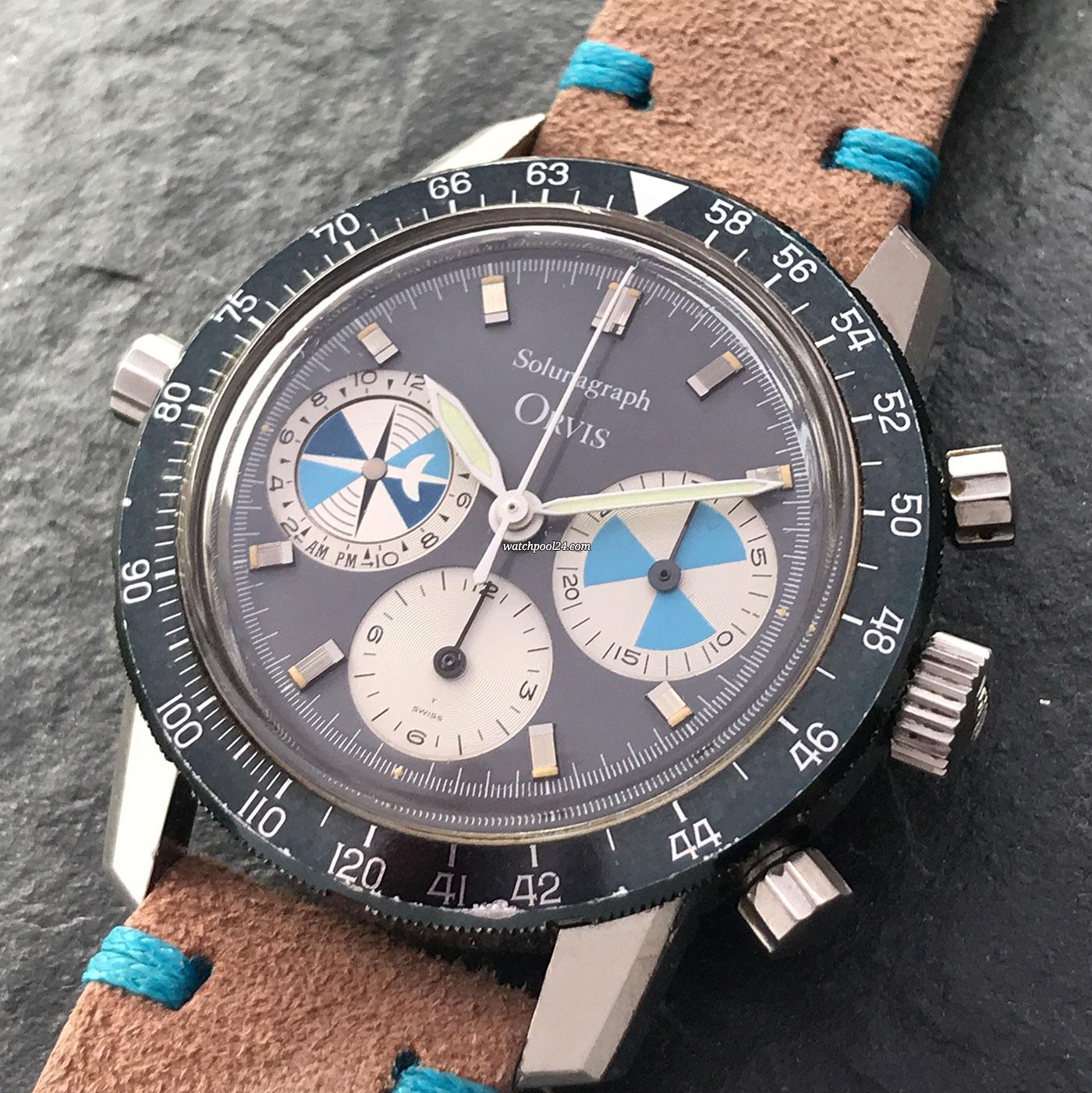 Vintage Heuer Orvis Solunagraph 2446 verkauft auf watchPool24