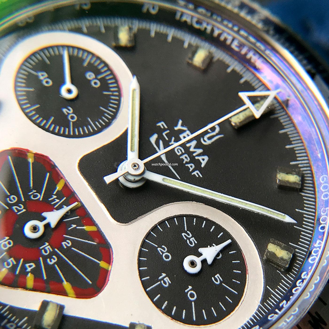 Vintage Yema Flygraf Chronograph sold on watchPool24