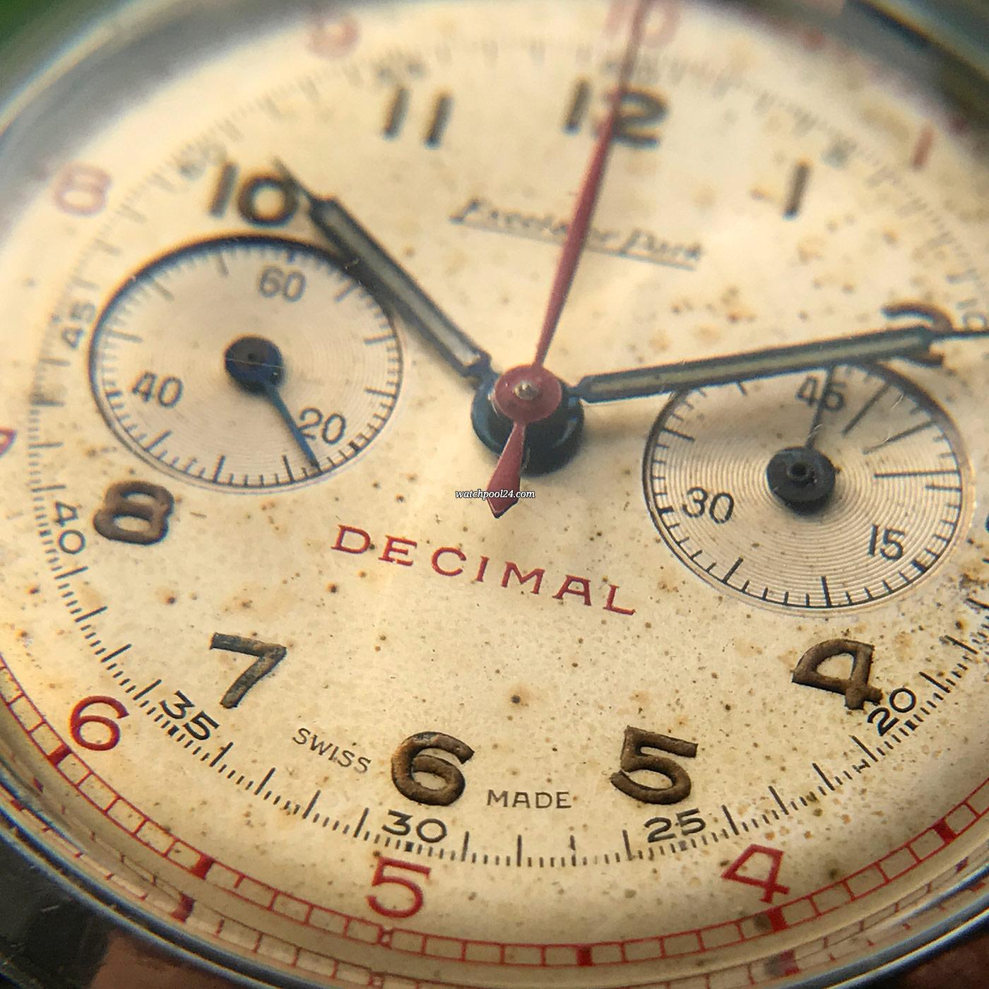Vintage Excelsior Park Decimal Chronograph sold on watchPool24