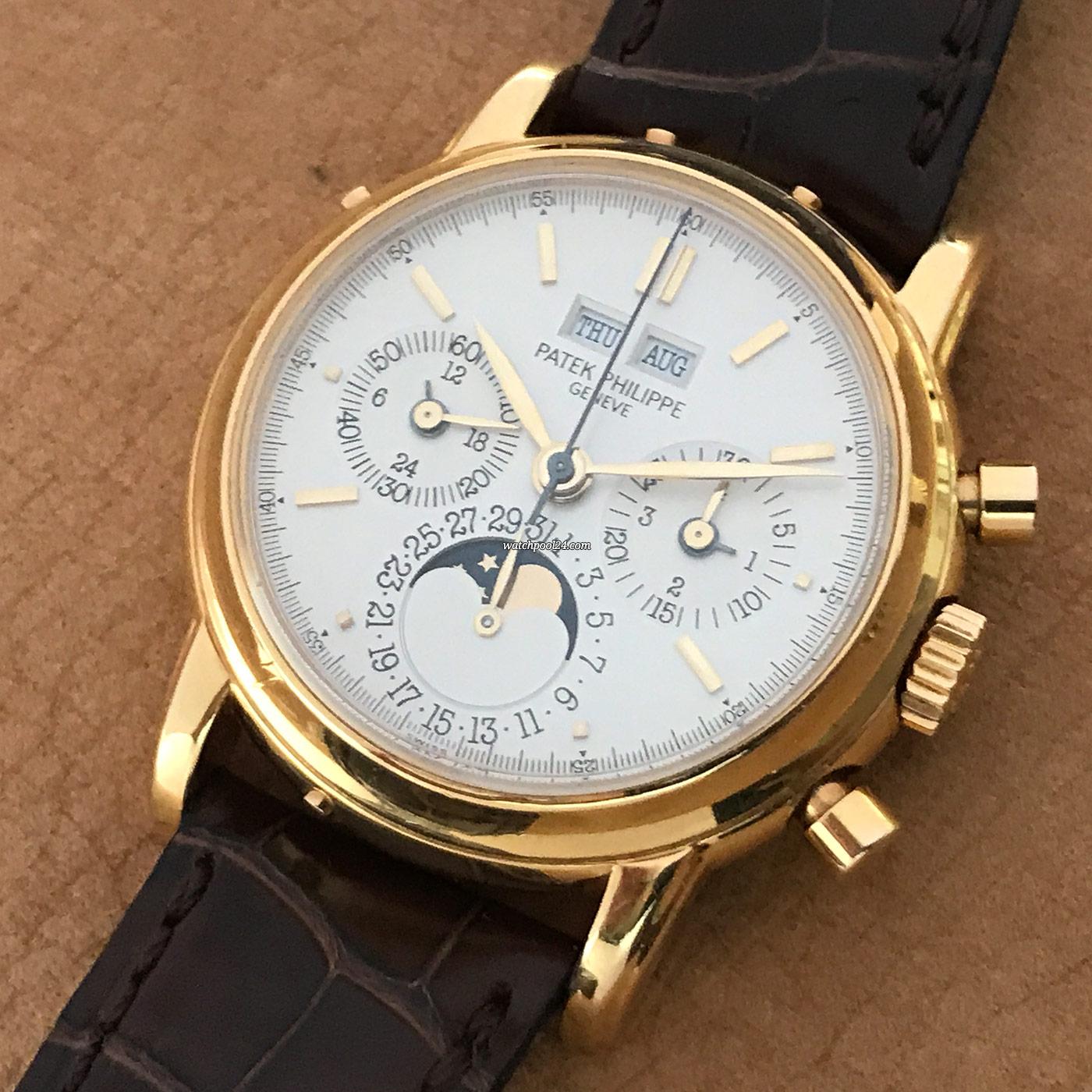 Vintage Patek Philippe Grand Complications 3970 Second Series - Full ...