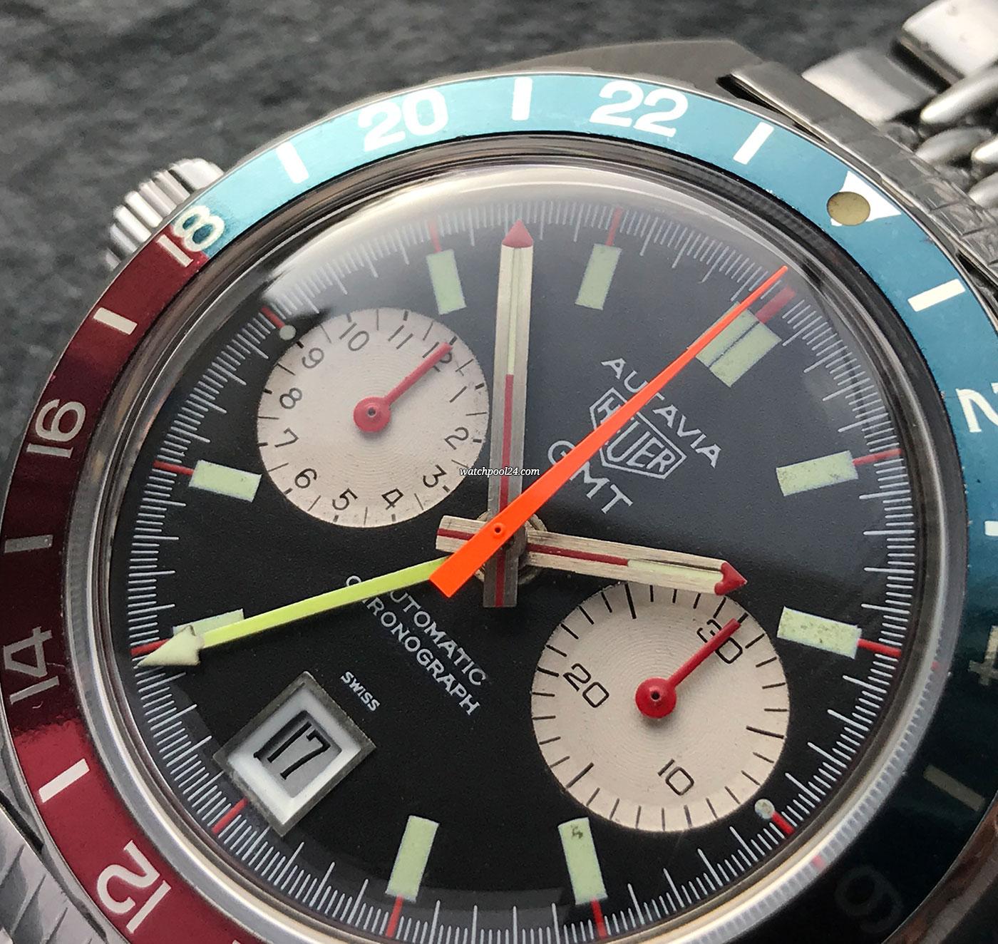 Vintage Heuer Autavia 1163 GMT Automatic MK2 sold on watchPool24