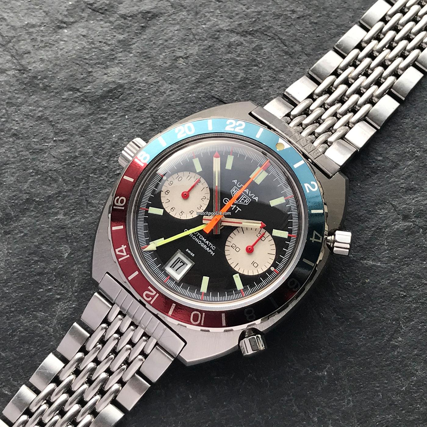 Vintage Heuer Autavia 1163 GMT Automatic MK2 sold on watchPool24