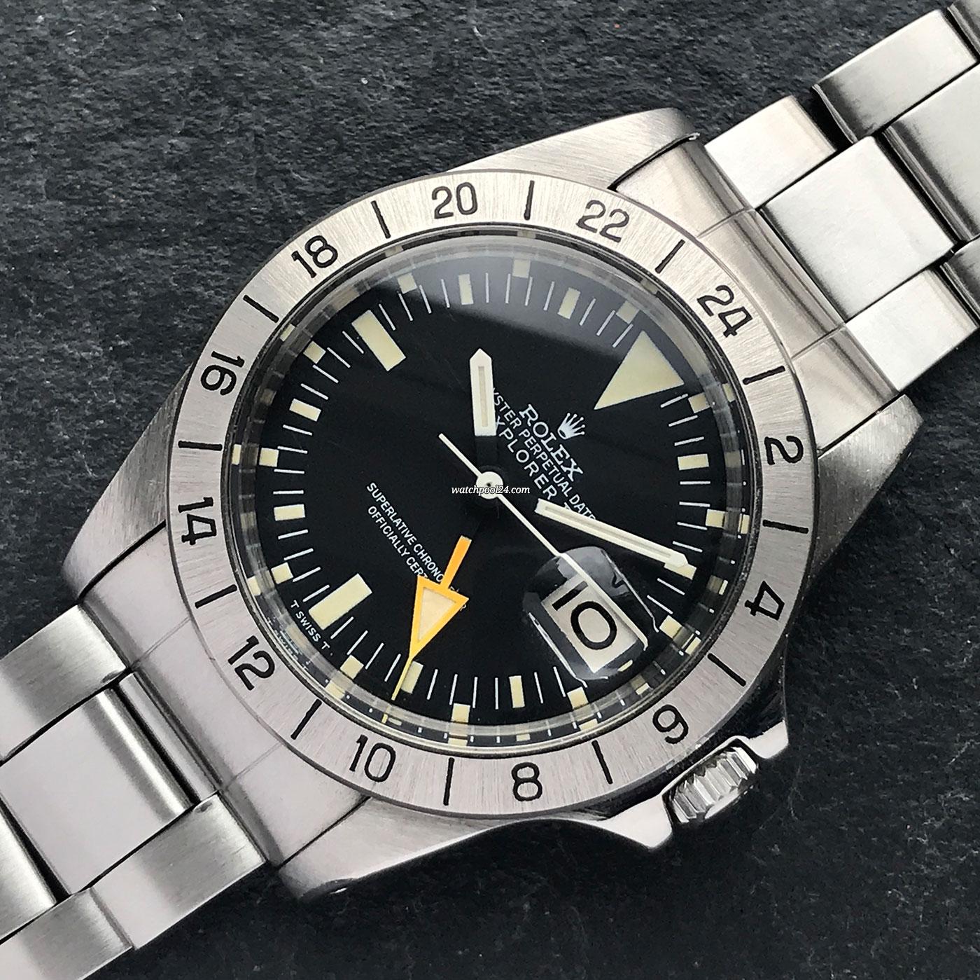 Vintage Rolex Explorer II 1655 MK1 Full Set sold on watchPool24