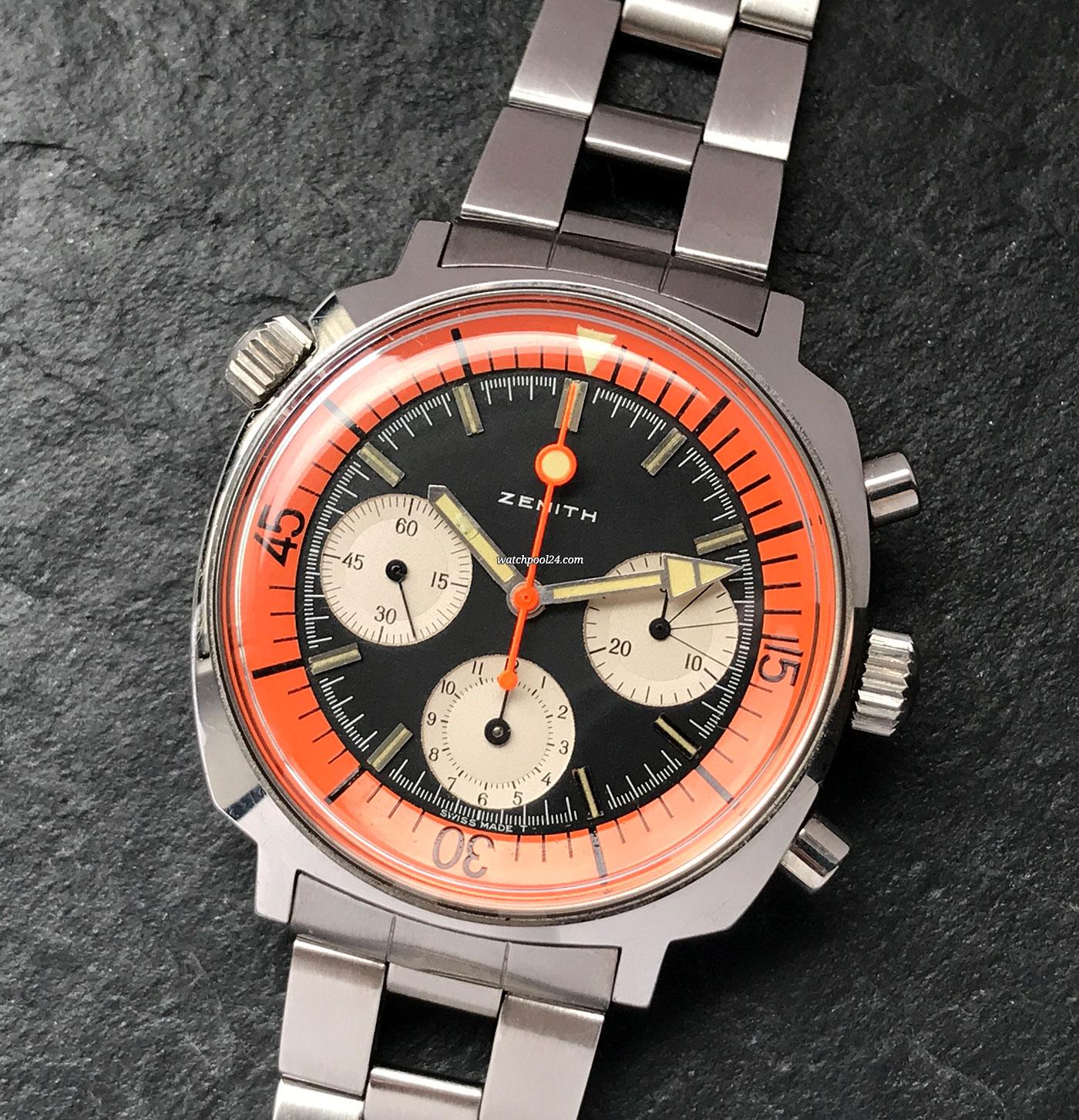 Vintage Zenith Super Sub Sea A3736 sold on watchPool24