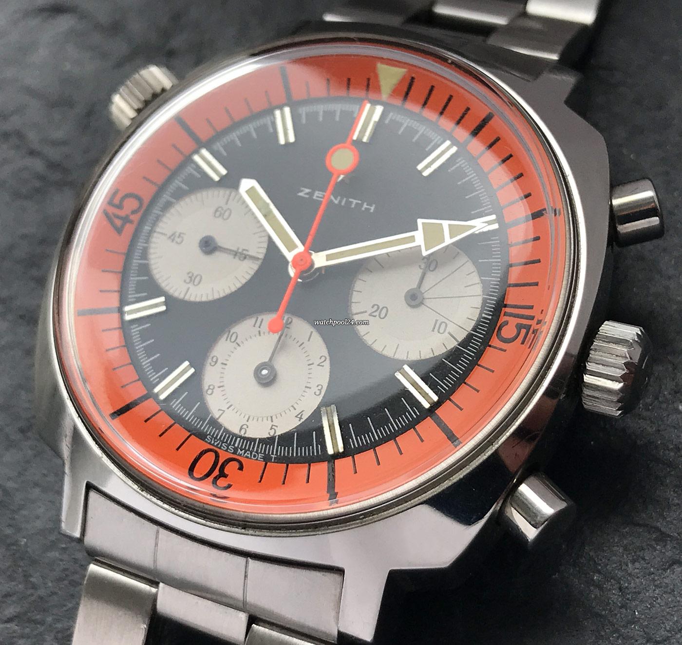 Vintage Zenith Super Sub Sea A3736 sold on watchPool24