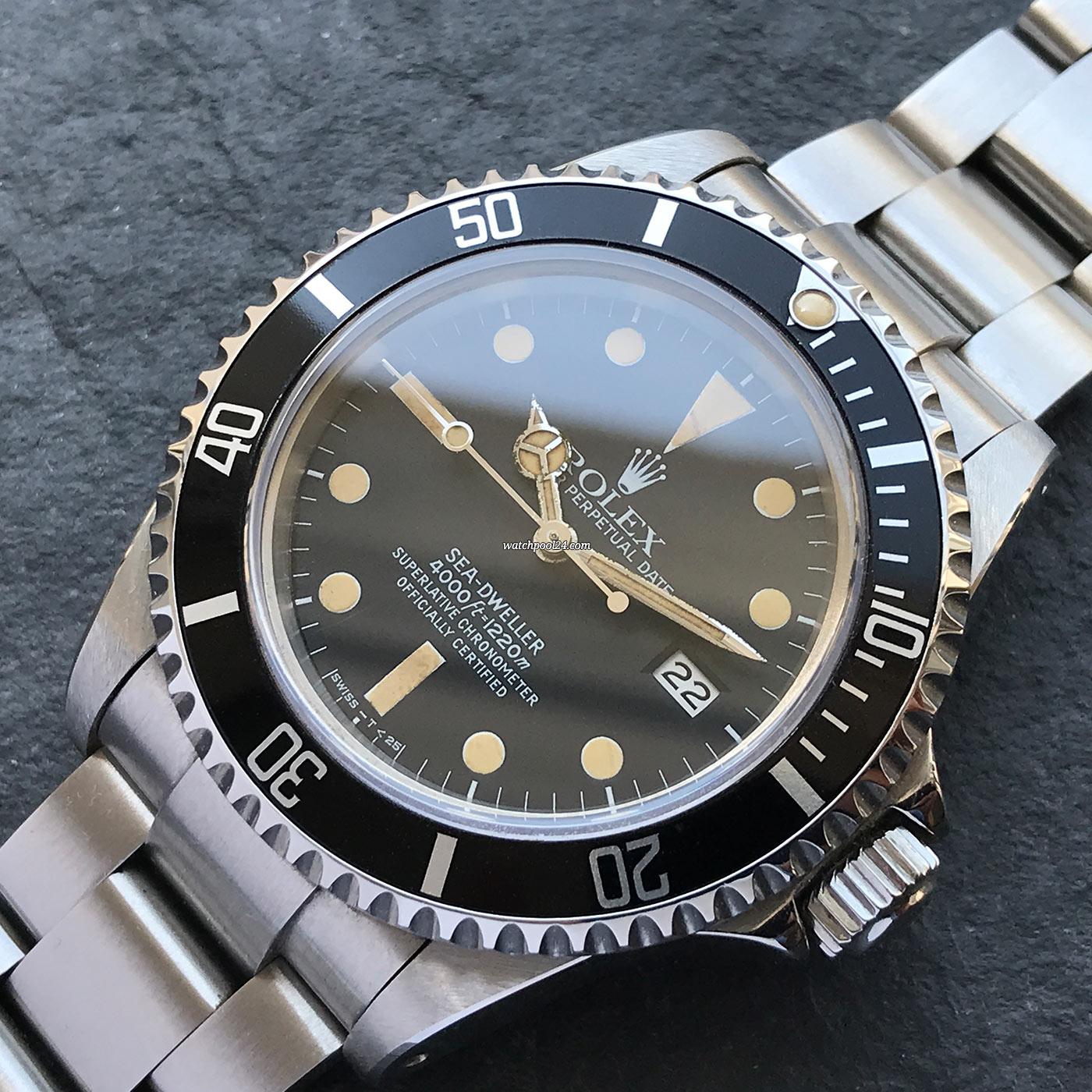 Vintage Rolex Sea-Dweller 16660 Stunning Patina sold on watchPool24