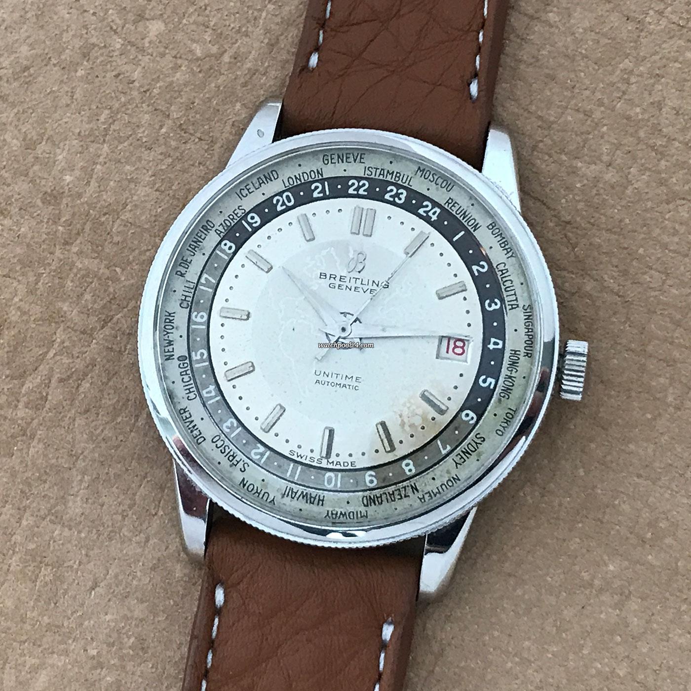 Vintage Breitling Unitime World Timer 1-260 sold on watchPool24