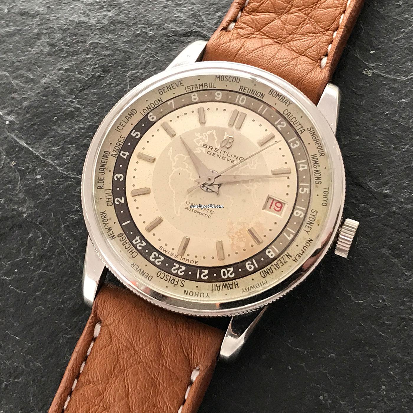Vintage Breitling Unitime World Timer 1-260 sold on watchPool24