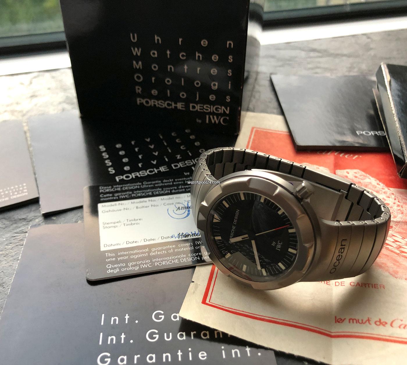 Vintage IWC Ocean 2000 3524 Full Set sold on watchPool24