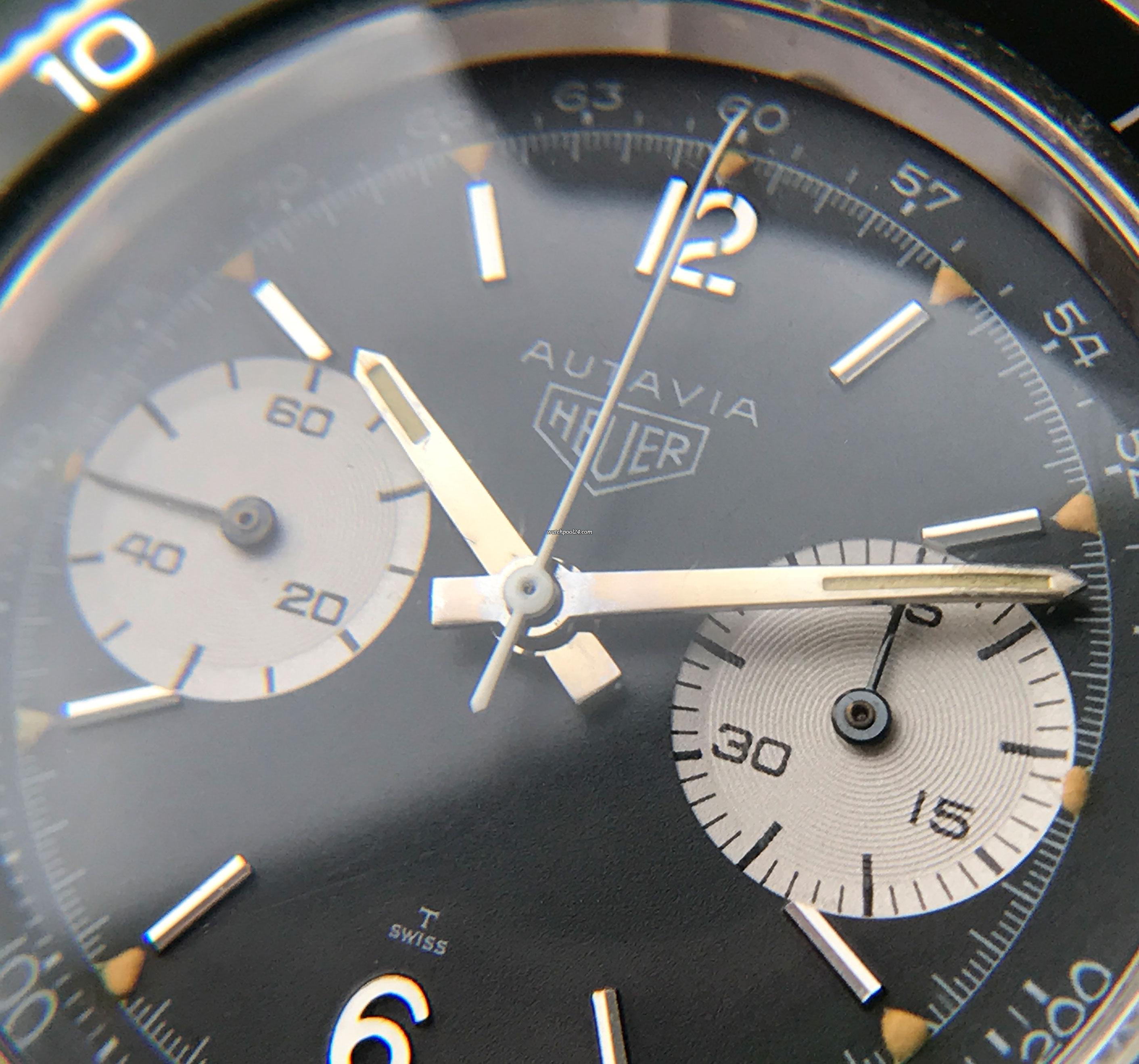 Vintage Heuer Autavia 3646 Andretti Tachy - NOS sold on watchPool24