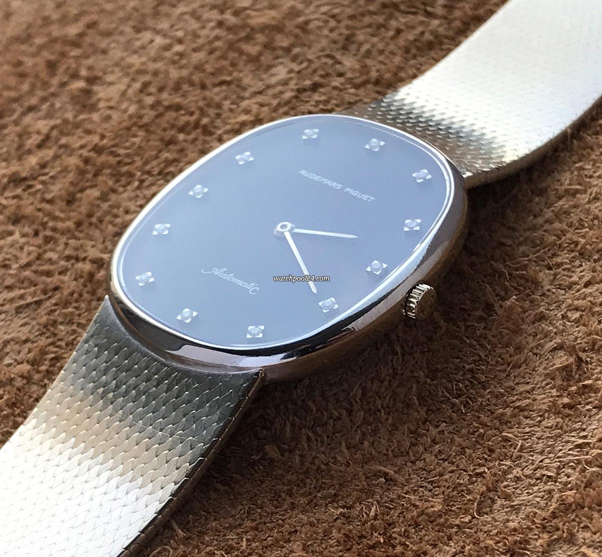 Vintage Audemars Piguet Ellipse Diamond Dial sold on watchPool24