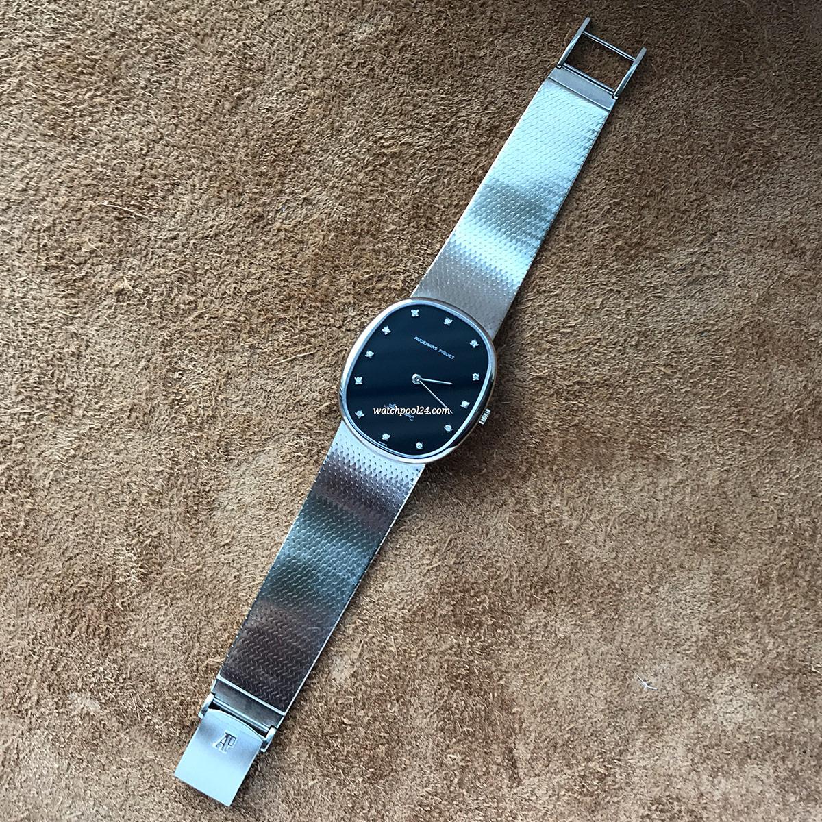 Vintage Audemars Piguet Ellipse Diamond Dial sold on watchPool24
