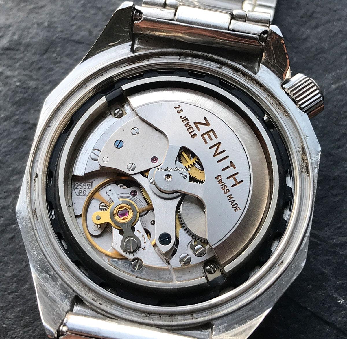 Vintage Zenith Defy A3648 Plongeur sold on watchPool24