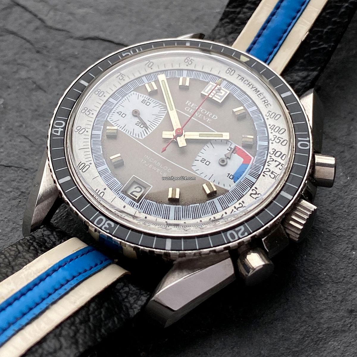Vintage Record Genève Chronograph sold on watchPool24