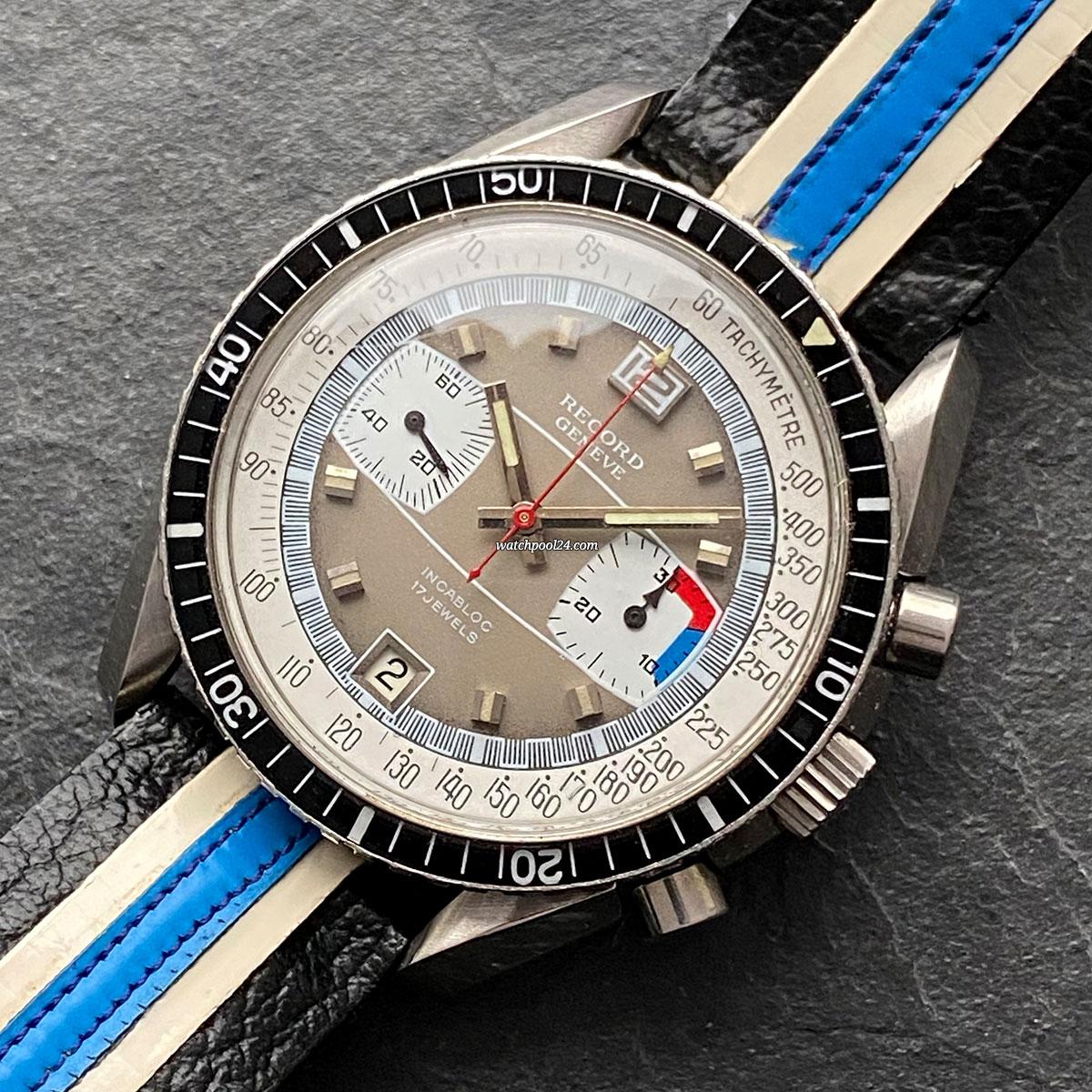 Vintage Record Genève Chronograph verkauft auf watchPool24