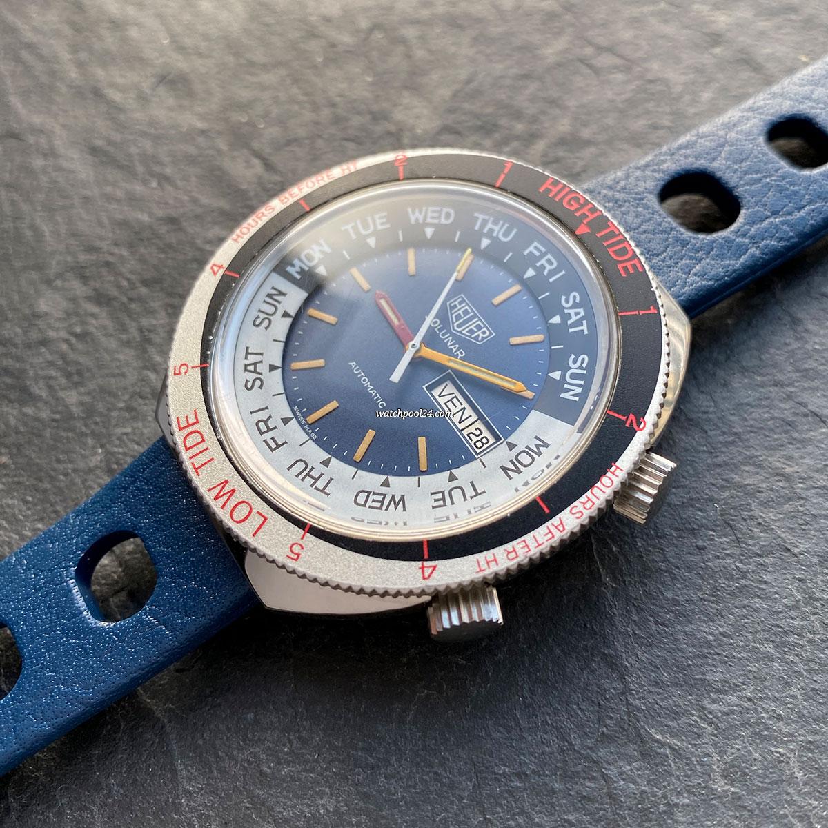 Vintage Heuer Solunar 279.603 sold on watchPool24