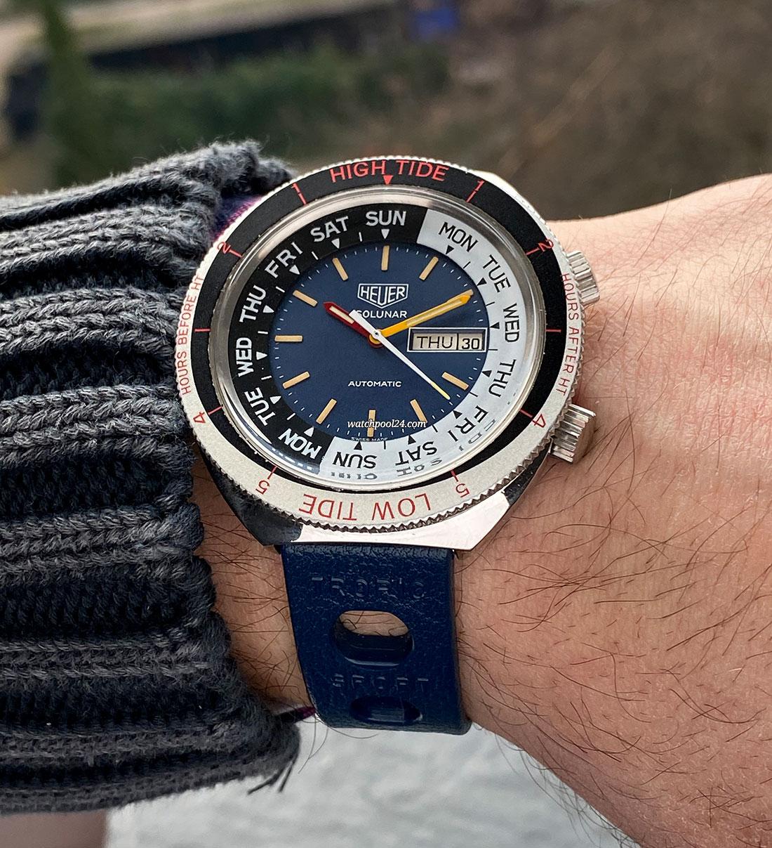 Vintage Heuer Solunar 279.603 sold on watchPool24