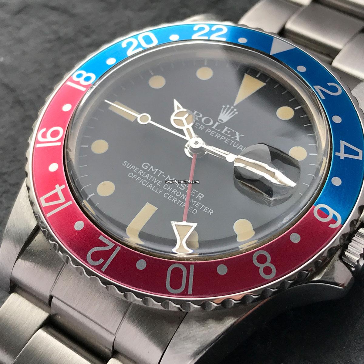 Vintage Rolex GMT Master 16750 Matte Dial sold on watchPool24
