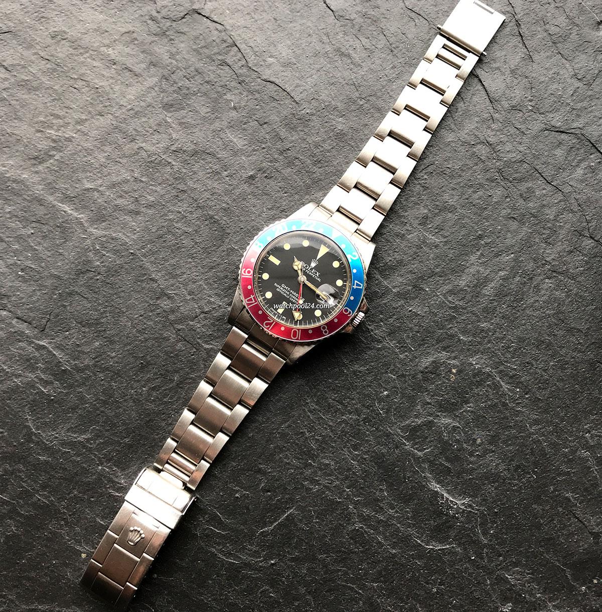 Vintage Rolex GMT Master 16750 Matte Dial sold on watchPool24