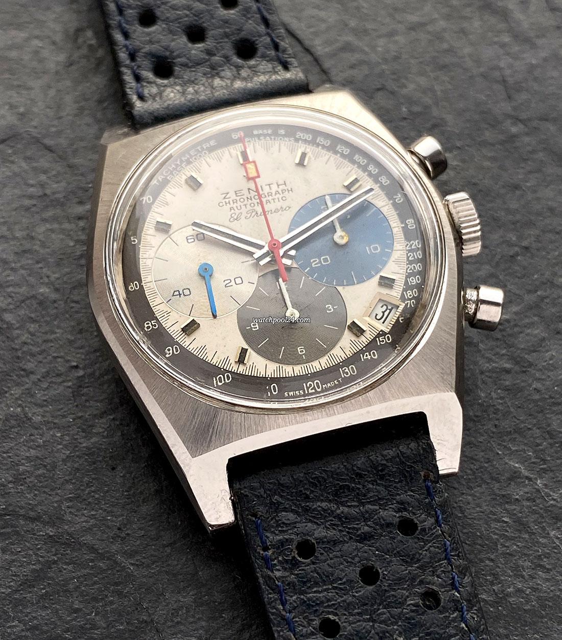 Vintage Zenith El Primero A3817 Full Set sold on watchPool24
