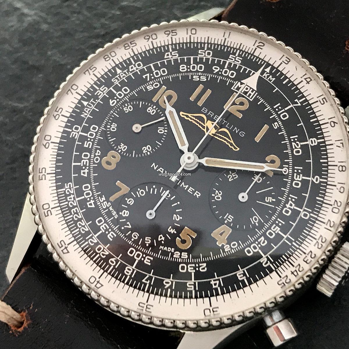Vintage Breitling Navitimer 806 All Black - Like NOS verkauft auf ...
