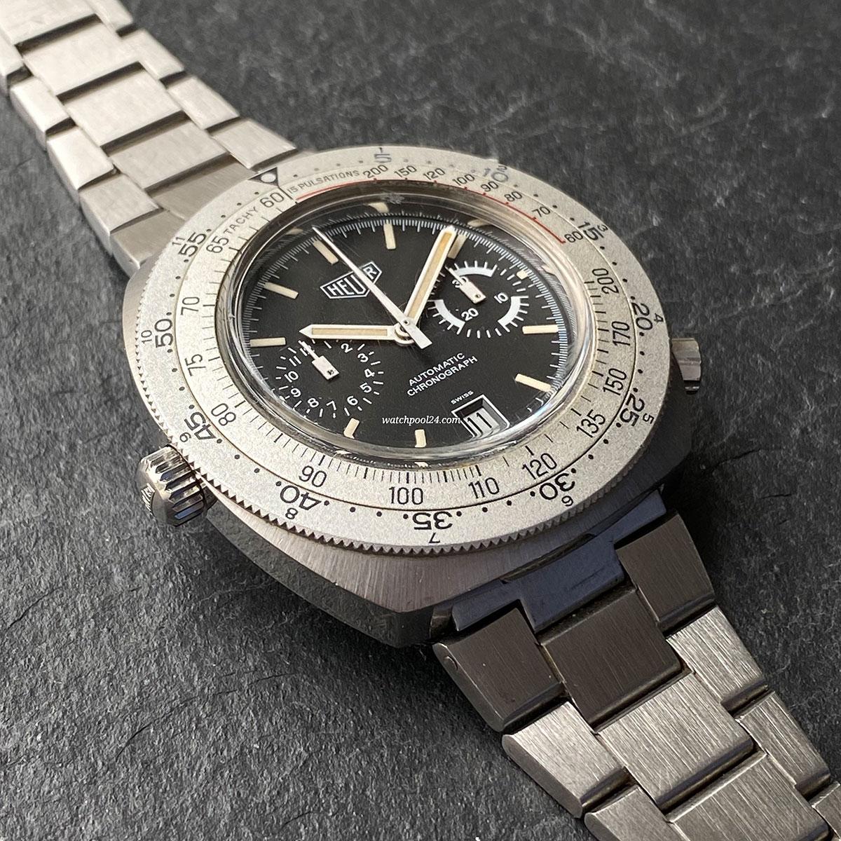 Vintage Heuer Calculator 11633 MHT Multichrono sold on watchPool24