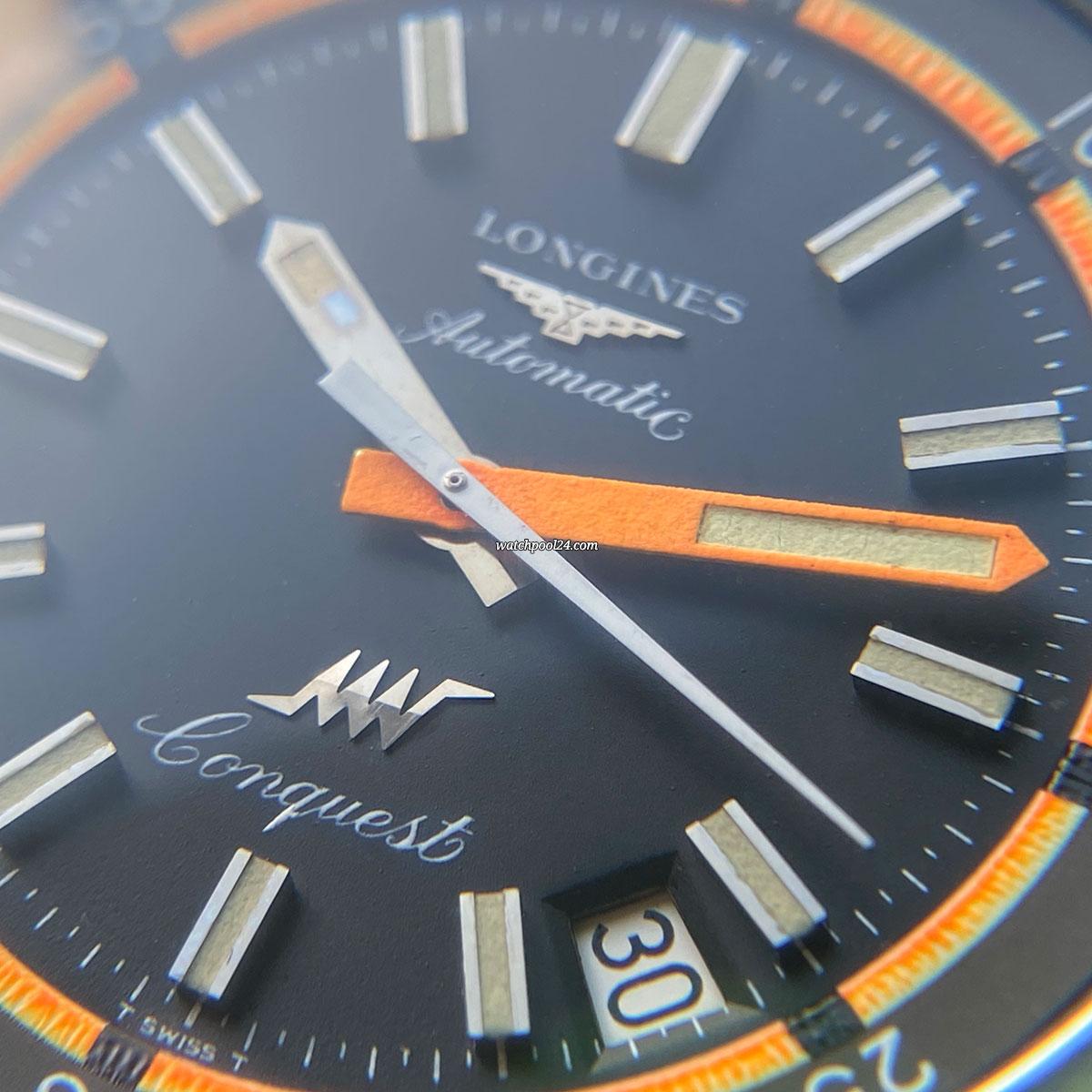 Vintage Longines Conquest 8221 Diver sold on watchPool24