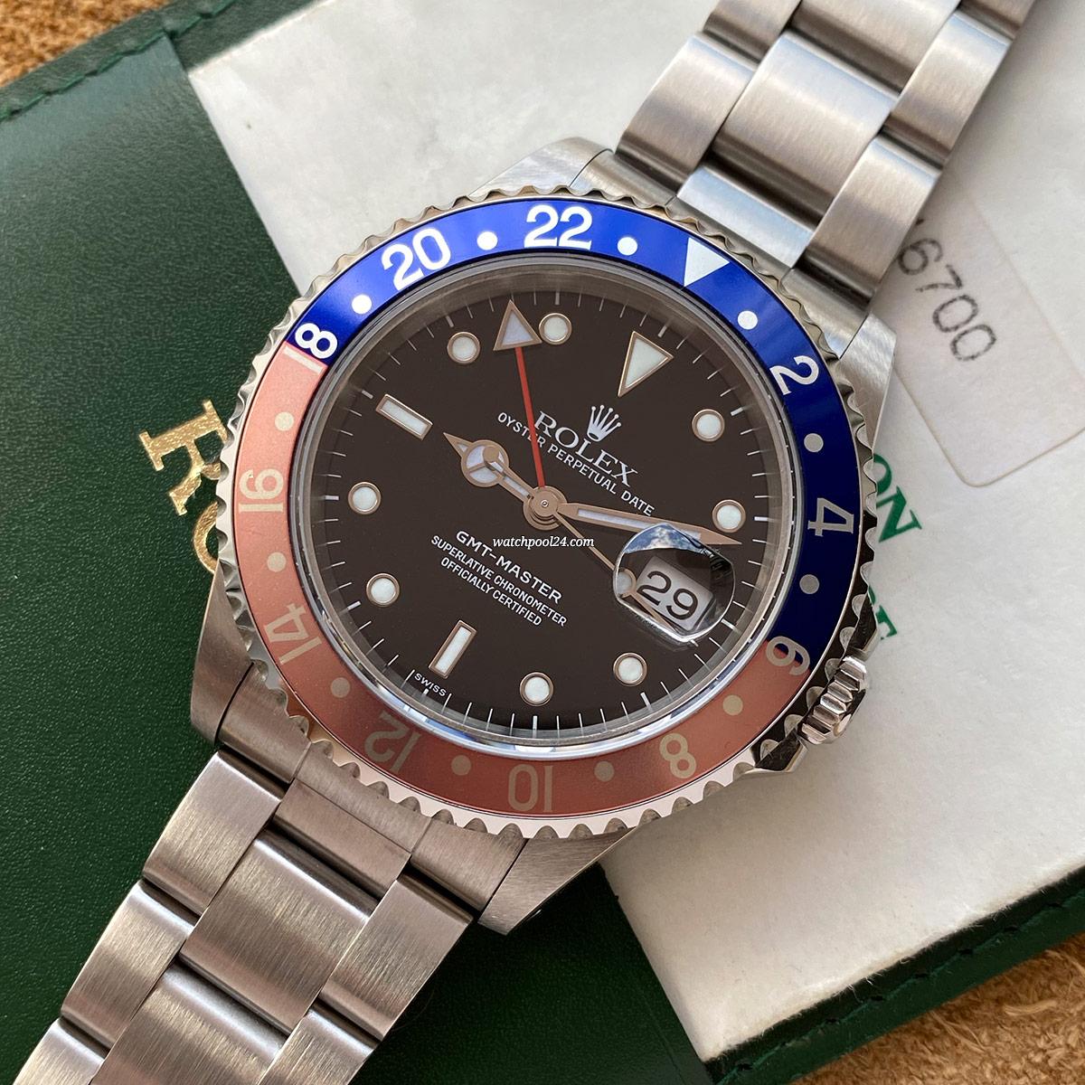 Vintage Rolex GMT Master 16700 Swiss Only sold on watchPool24
