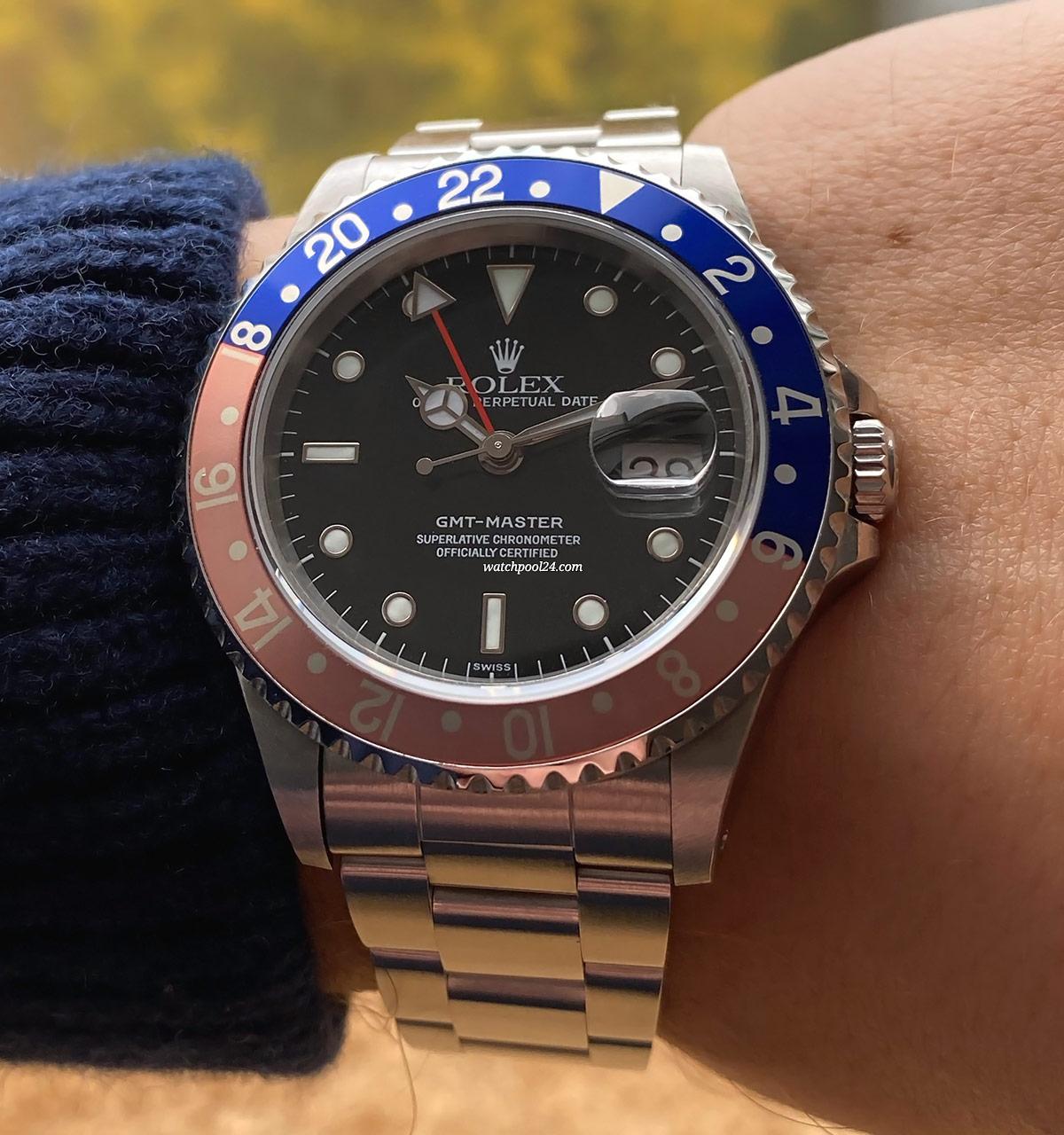 Vintage Rolex GMT Master 16700 Swiss Only sold on watchPool24
