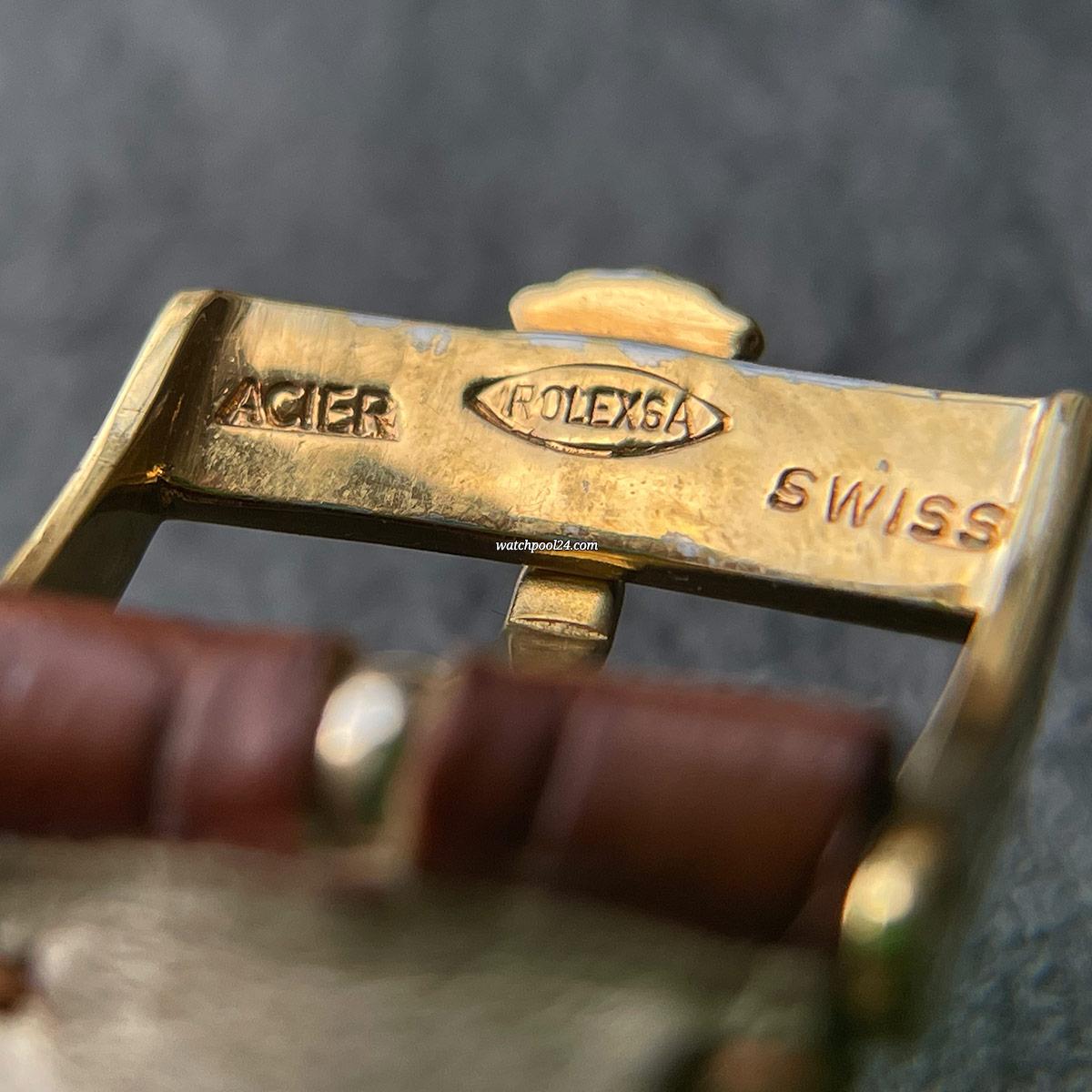 Vintage Rolex 9578 Ultra Thin 18k Yellow Gold sold on watchPool24