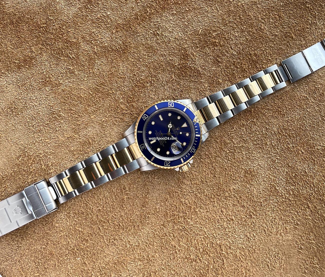 Vintage Rolex Submariner 16613 Full Set sold on watchPool24