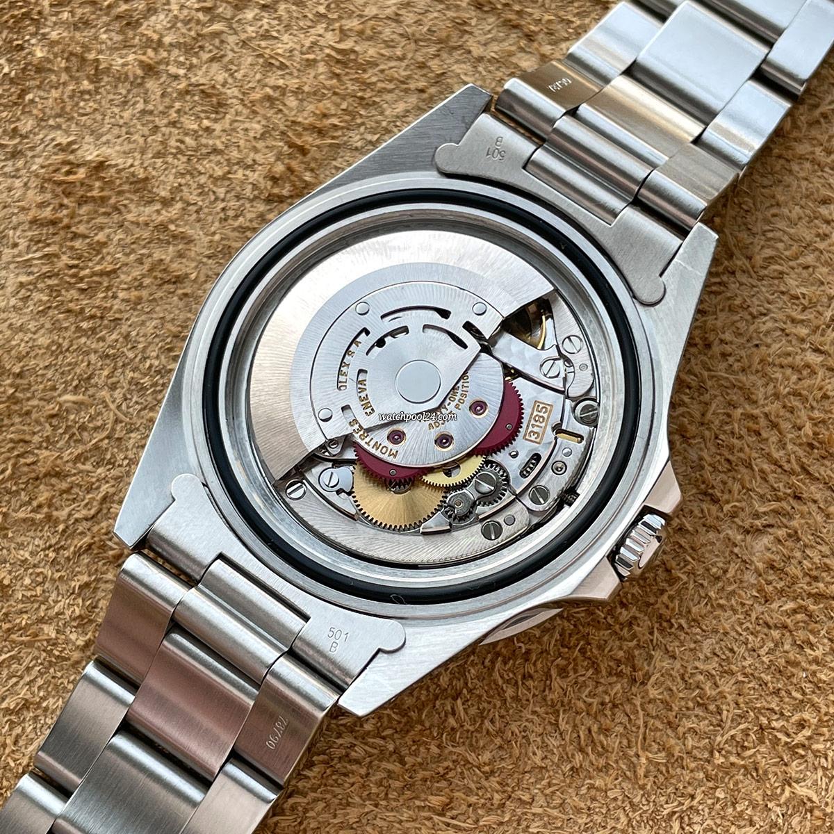 Vintage Rolex GMT Master II 16710 Full Set Coke Bezel sold on watchPool24