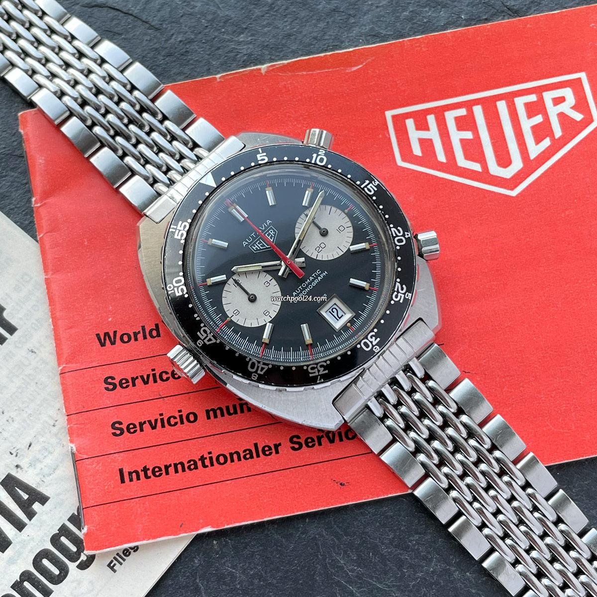 Vintage Heuer Autavia 1163 Papers sold on watchPool24