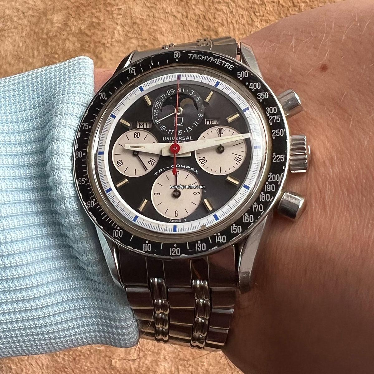 Vintage Universal Genève Tri-Compax 881101/03 Exotic sold on watchPool24
