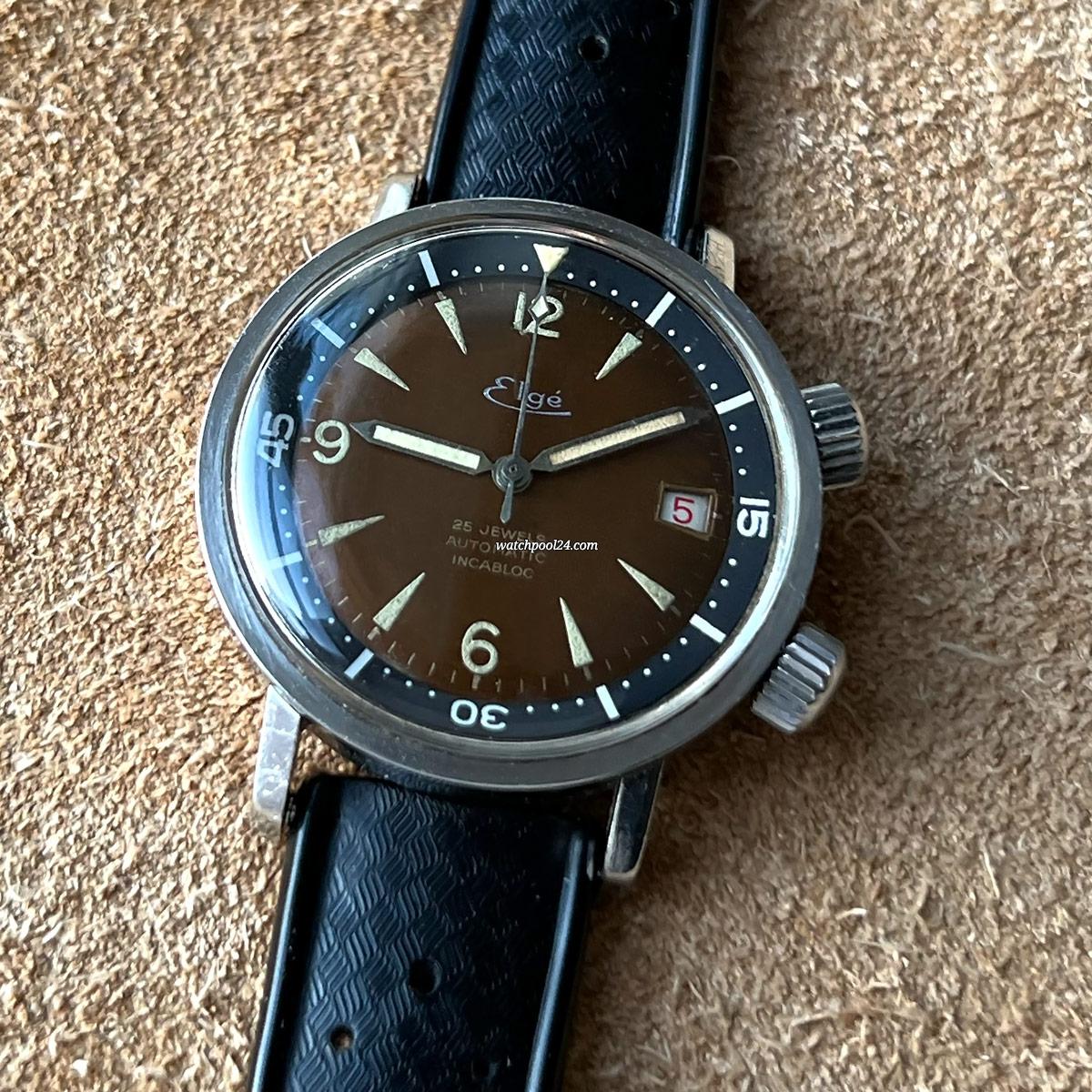 Vintage Elgé Super Compressor Diver sold on watchPool24
