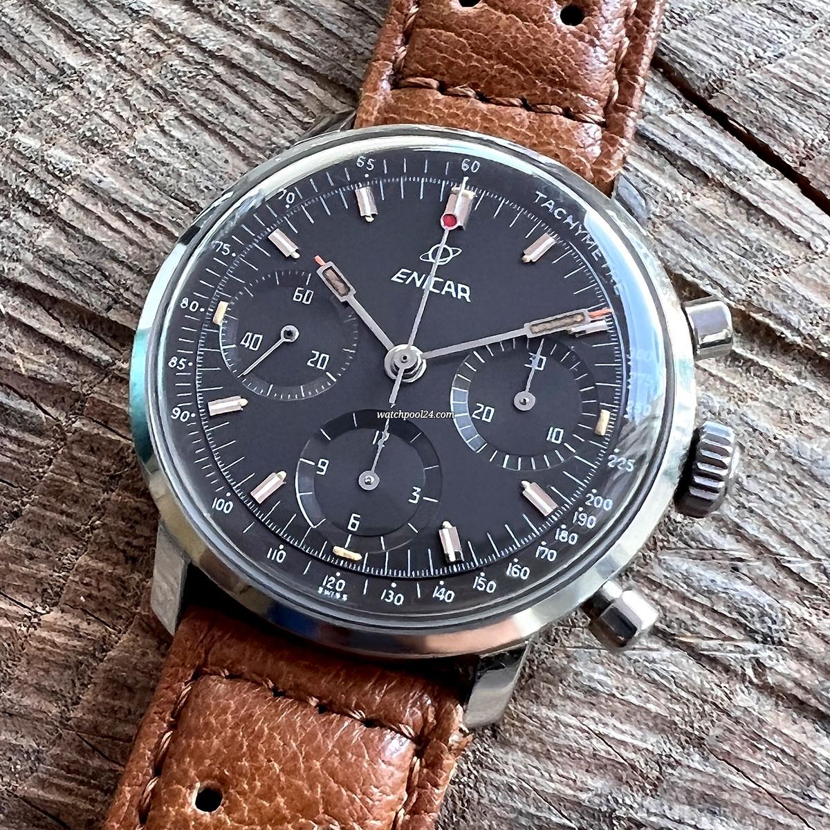 Vintage Enicar Chronograph 2303 Garnix for sale