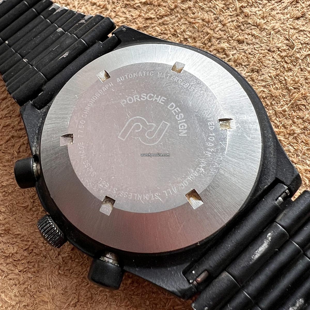 Vintage Orfina Porsche Design Chronograph 7750 Valjoux 7750 Top Gun ...