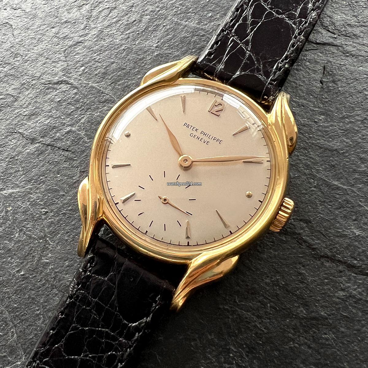 Vintage Patek Philippe Calatrava 2431 Flame Lugs - Papers sold on ...