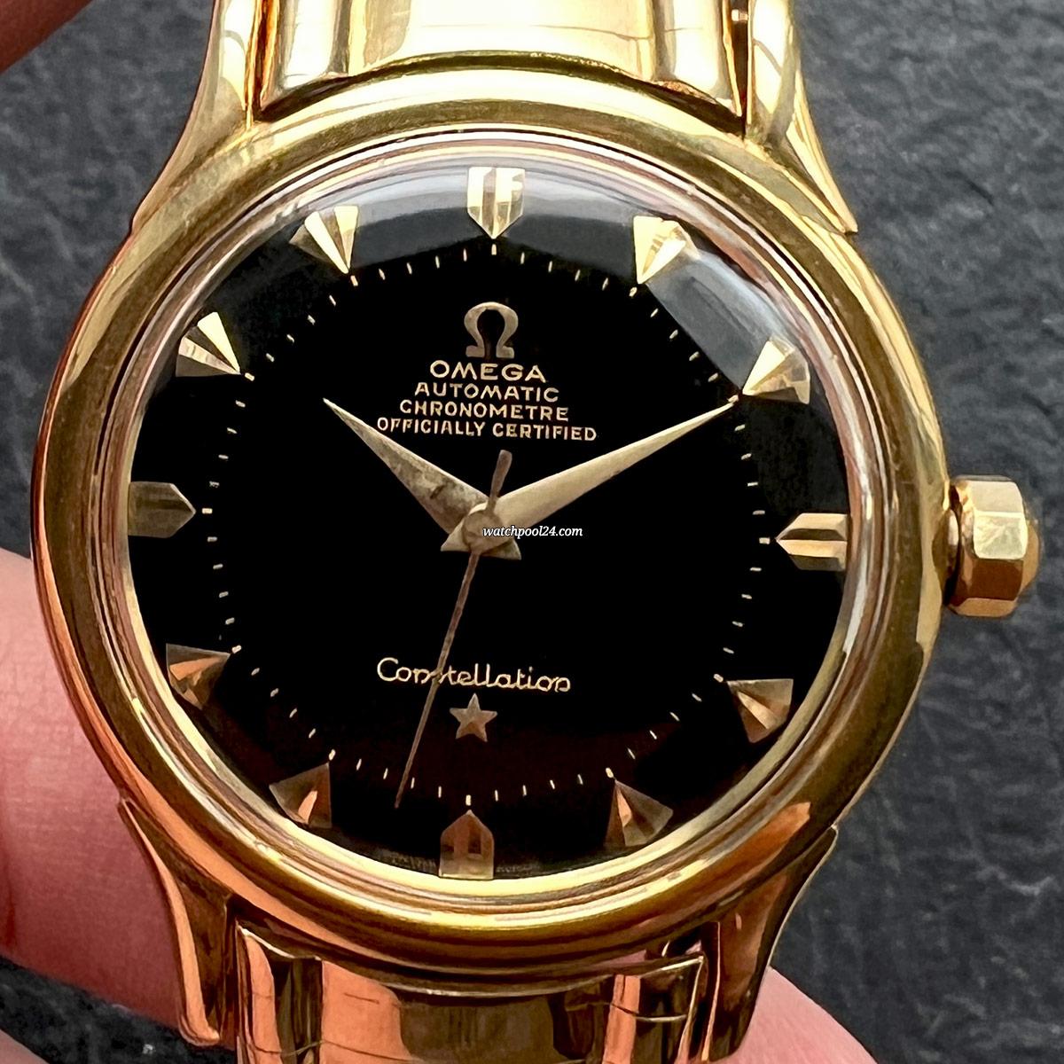 Vintage Omega Constellation 2652 Gold Bracelet sold on watchPool24