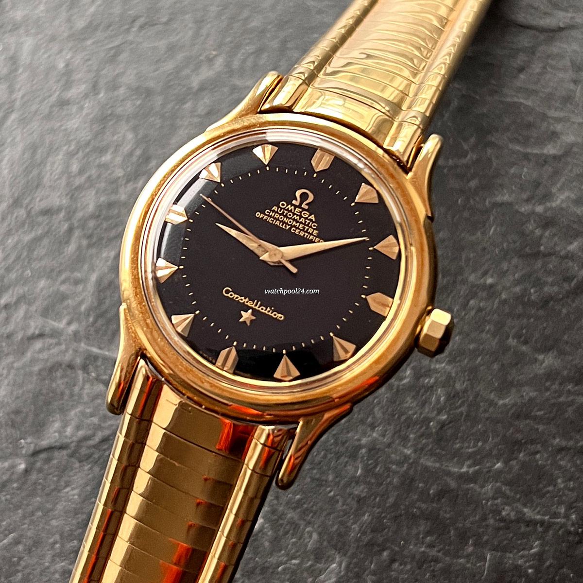 Vintage Omega Constellation 2652 Gold Bracelet sold on watchPool24