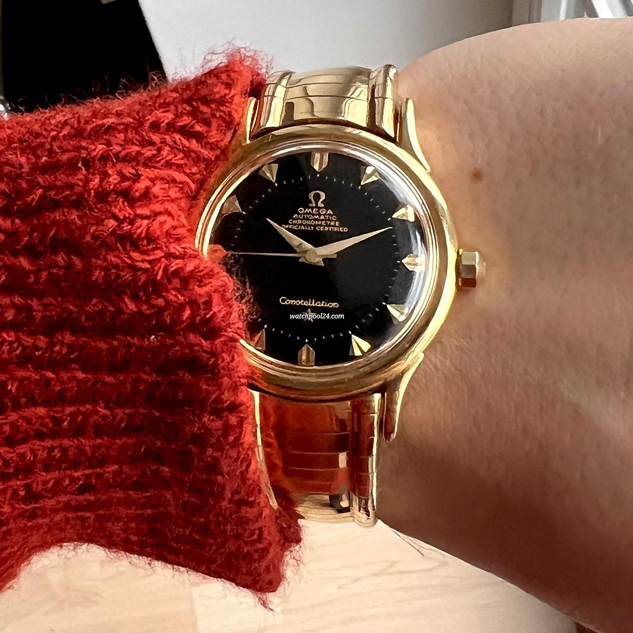 Vintage Omega Constellation 2652 Gold Bracelet sold on watchPool24