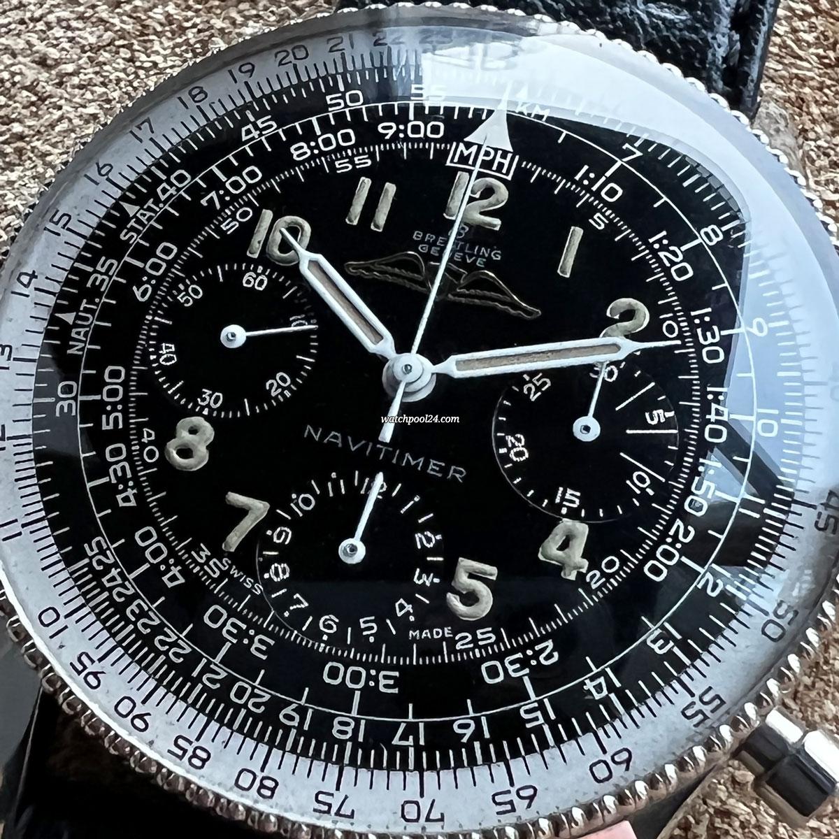 Vintage Breitling Navitimer 806 All Black - NOS sold on watchPool24