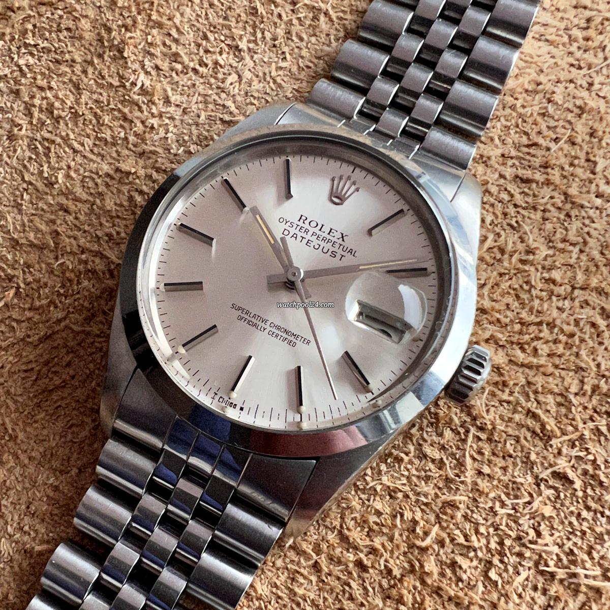 Vintage Rolex Datejust 16000 Full Set sold on watchPool24