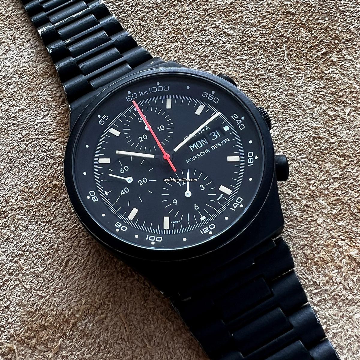 Vintage Orfina Porsche Design Chronograph 7750 Top Gun sold on watchPool24