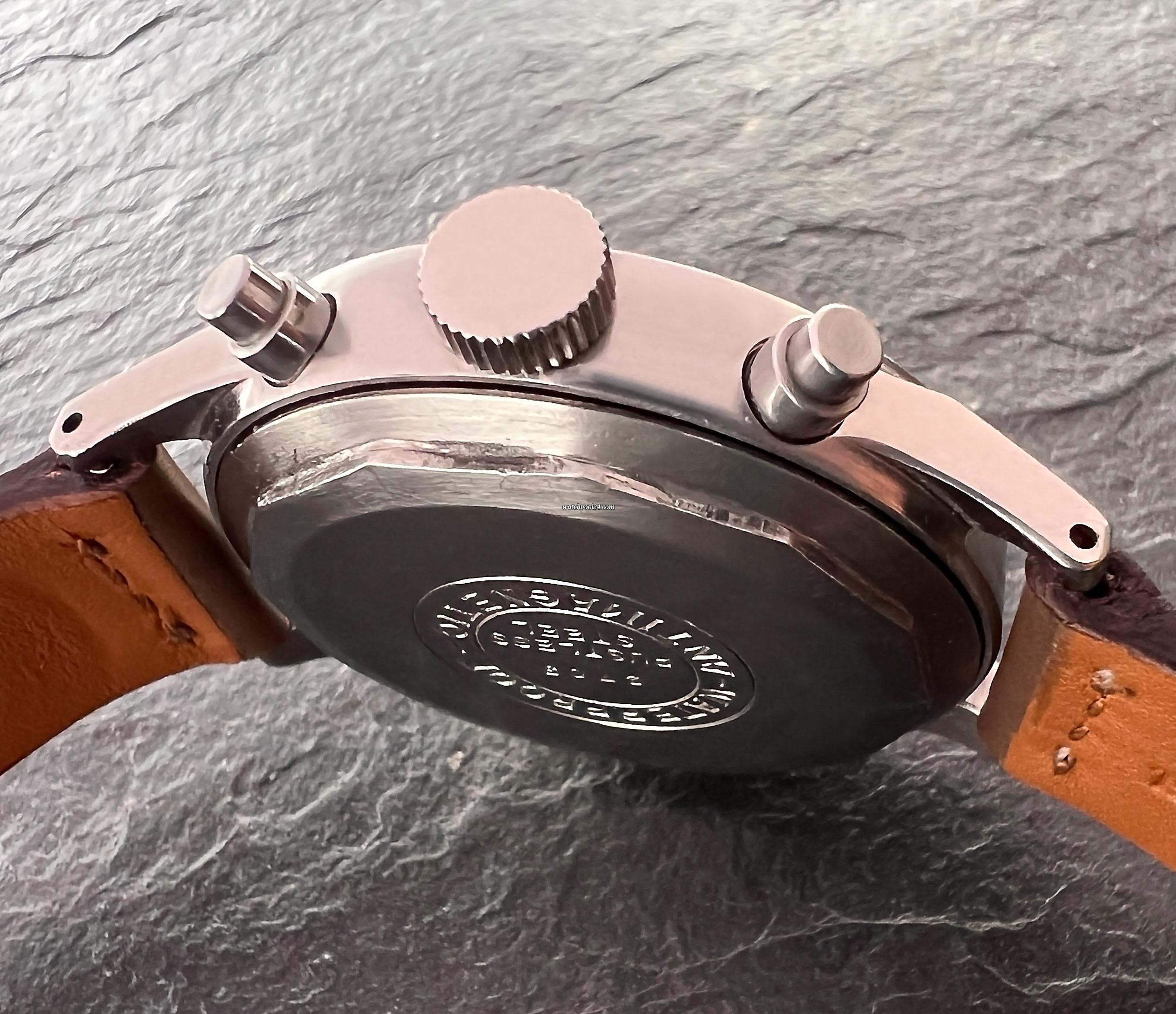 Vintage Nimer Chronograph 2705 Valjoux 71 Spillman Case 38mm for sale