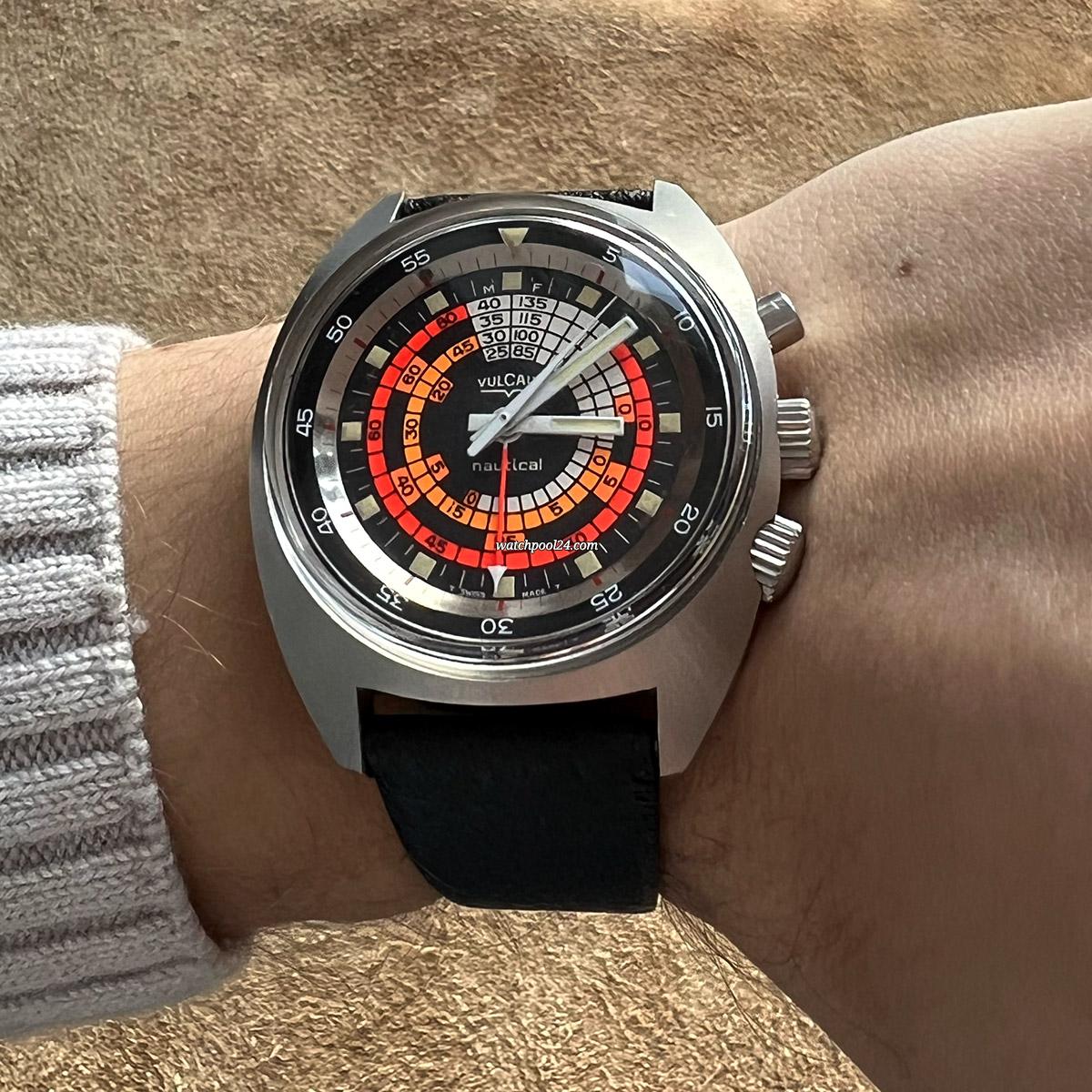 Vintage Vulcain Cricket-Nautical S 2322 B NOS sold on watchPool24