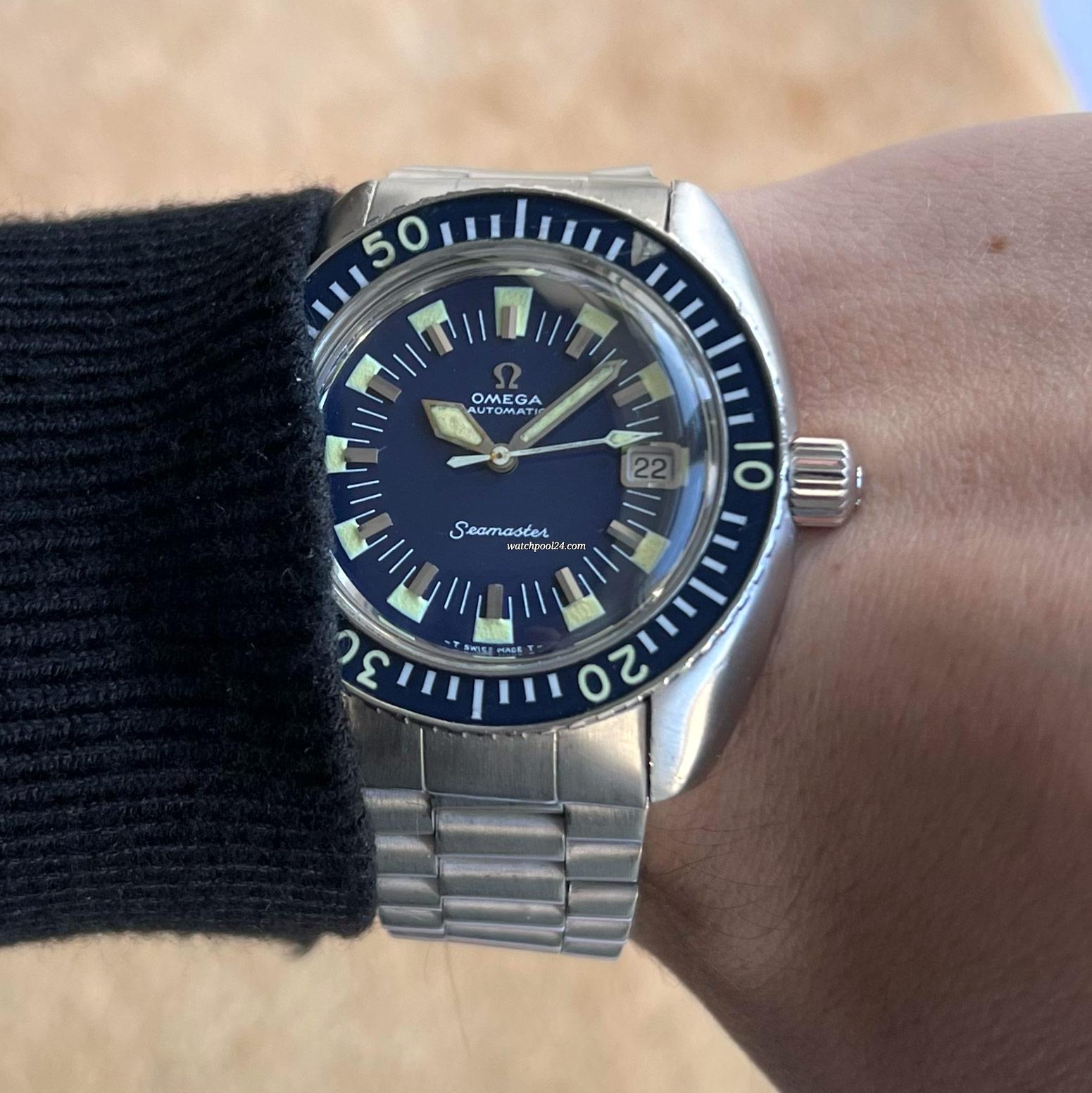 Vintage Omega Seamaster 120 166.073 Deep Blue verkauft auf watchPool24