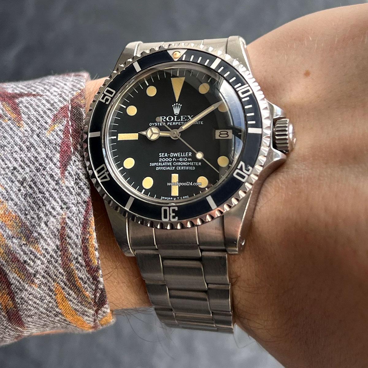 Vintage Rolex Sea-Dweller 1665 MK1 - Warm Patina sold on watchPool24